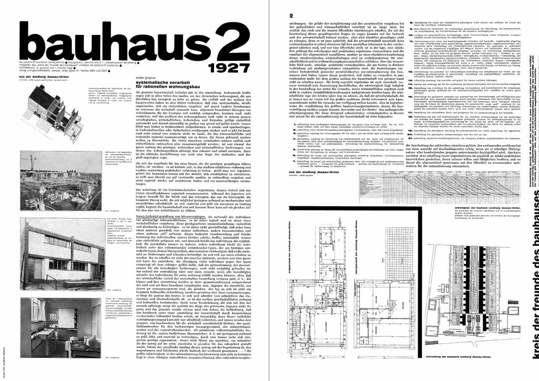Bauhaus Journal 1926-1931 | Reprint | With commentary and English ...